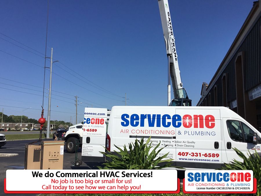 When It Comes to Commercial HVAC Needs, Call Service One