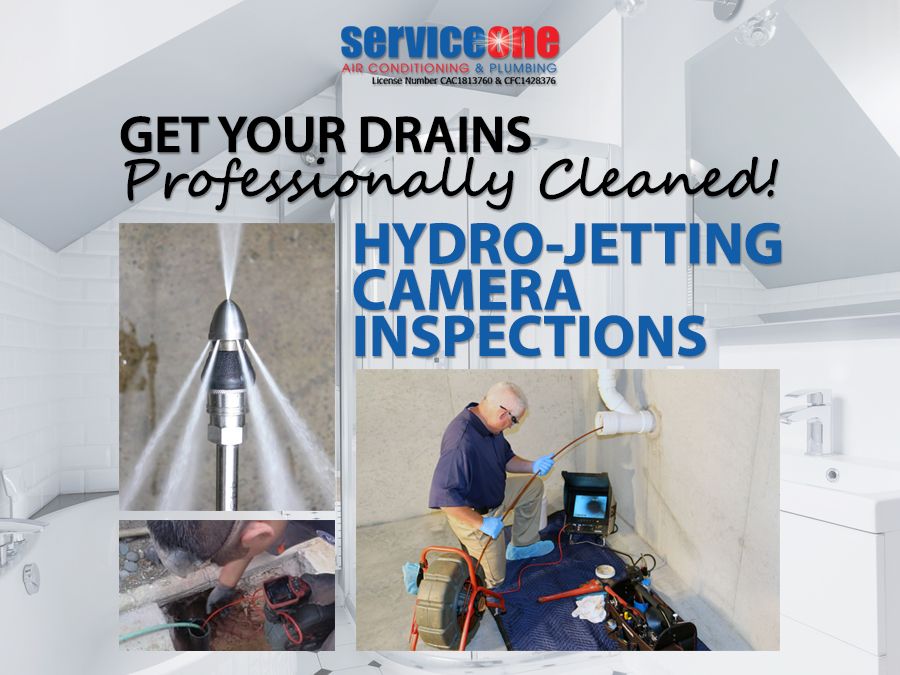 Service One Plumbing Now Offers Hydro-Jetting Camera Inspections to ...